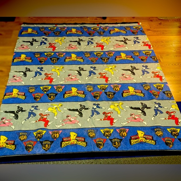 Power Ranger | Bedding | Vintage 994 Mighty Morphin Power Rangers Twin ...